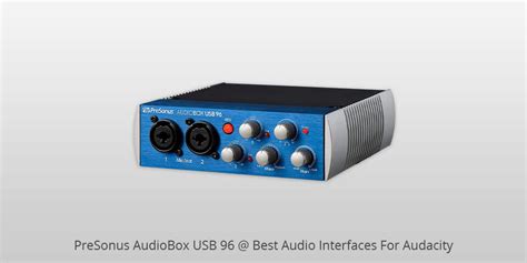 Best Audio Interfaces For Audacity In