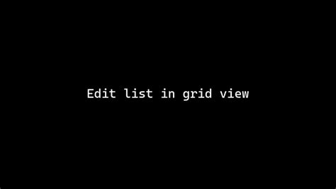 34 Editing Lists In Sharepoint Item Editing Grid View And Advanced Settings Youtube