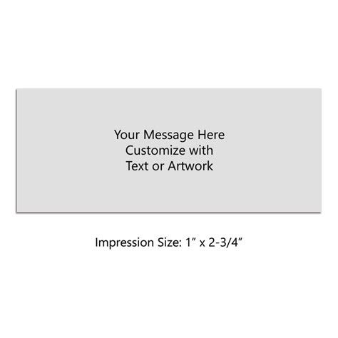 Ideal 4915 Custom Self-Inking Stamp | Rubber Stamp Champ