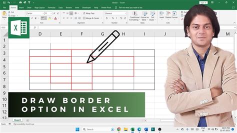 How To Use Draw Borders Option In Microsoft Excel YouTube
