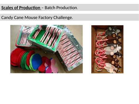 Scales Of Production One Off Batch Mass And Continuous Production Teaching Resources