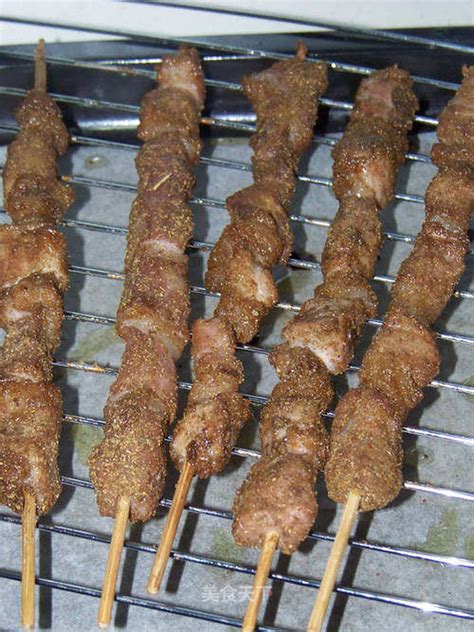 孜然烤肉串的做法孜然烤肉串怎么做菜谱美食天下