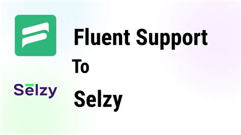 How To Integrate Fluent Support With Selzy Only 2 Easy Steps Bit Apps