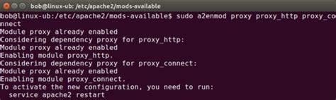 Configure Apache As A Forward Proxy Apache