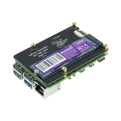 Pcie Hatbase For Raspberry Pi 5 With Makerdisk Nvme Ssd