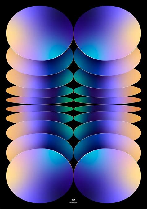 Damon謝鎮璘 On Instagram Love The Gradient Color Between The Shape ⭐️ Gradient Gradients