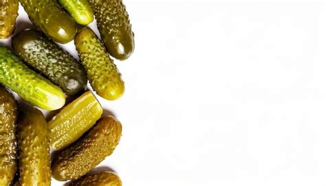 Premium Ai Image Pickles Isolated On White Background