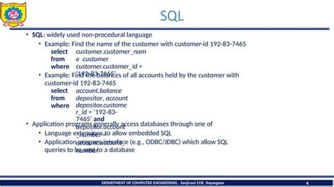 dbms languages in database management system ppt