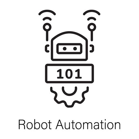 Trendy Robot Automation 42406805 Vector Art At Vecteezy