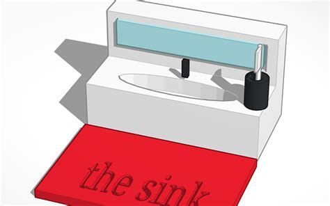 3d Design The Sink Mark 1 Tinkercad