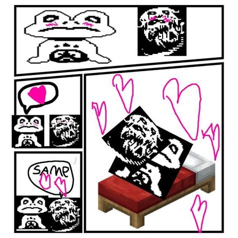 [froggit] X [memoryhead] R Undertail