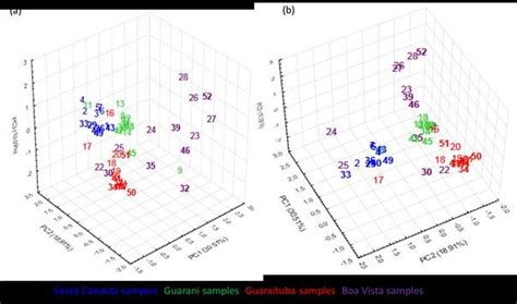 3d Principal Component Analysis Pca In Two Orientations A And B Download Scientific