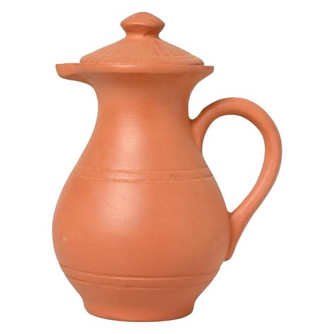 Ksi Clay Water Jug Terracotta Water Jug Mud Pot Pitcher Mitti Ka Jug