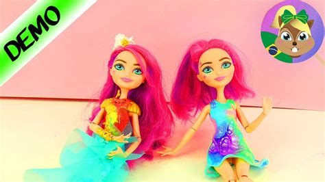 Ever After High Sereia Meeshell Troca De Estilo Com A Monster High Youtube
