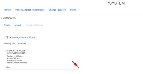 How To Create A Self Signed Certificate In DCM