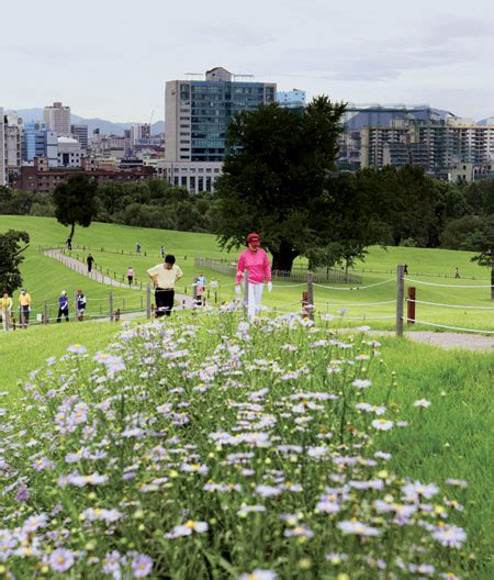 올림픽공원과 소마soma미술관 월간조선
