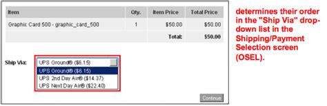 Reference Guide Shipping Shipping Method Rules