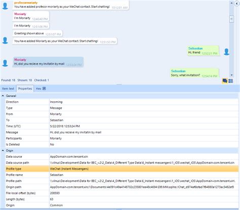 Wechat The Forensic Aspects Of And Uses For Evidence From A Super App