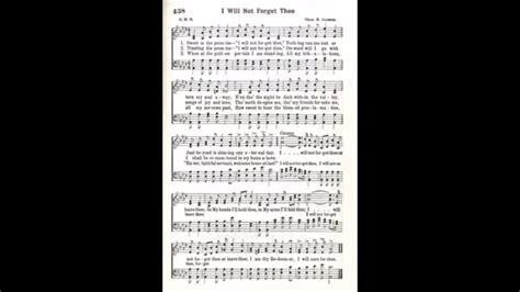 Sweet is the Promise (I Will Not Forget Thee) - YouTube