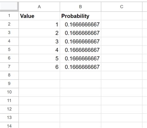 How To Calculate Probability In Google Sheets With Examples