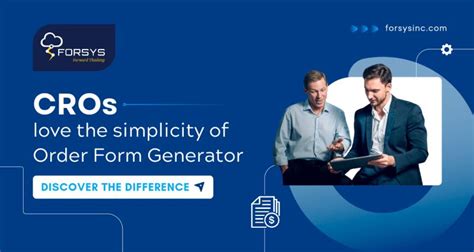 Forsys Inc On Linkedin Forsys Order Form Generator Solutions