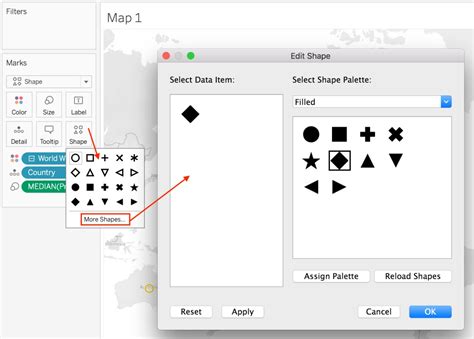 Create Visuals In The Worksheet Create Dashboards With Tableau