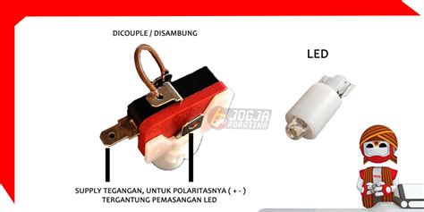 Jual Round Convex Illuminated Push Button With LED Mm Yellow