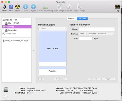 Macos Unable To Delete A Partition In Yosemite Ask Different