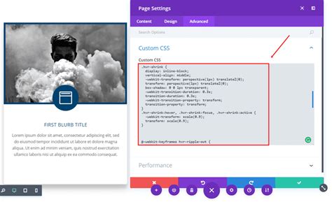 How To Add Advanced Hover Effects To Divis Blurb Module Using Hover