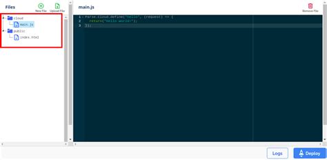 Deploy And Call Your First Cloud Code Functions Back4app Backend