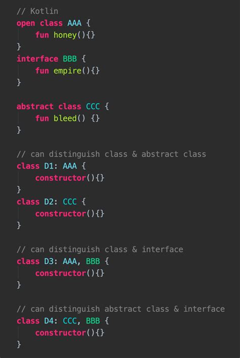 Feature Request Distinguishable `class` `mixin` `abstract Class