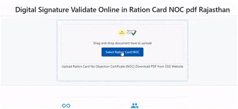 Ration Card Noc Pdf Digital Signature Invalid Error Rajasthan