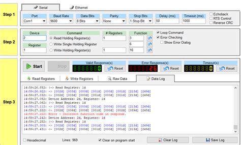 Help Needed With Simple Modbus Rs485 Communication To Pc Vision And Samba Plc Hmi Controllers