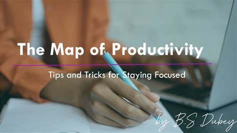The Map Of Productivity