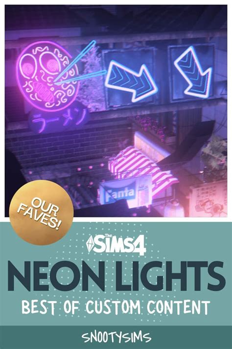 Enhance Your Sims 4 Gameplay With Neon Lights Cc