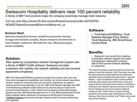 Ibm Netcool Operations Insight Pptx Cloud Computing Internet