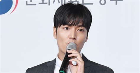[t포토] 이민호 세종학당 홍보대사 활동 열심히 할게요
