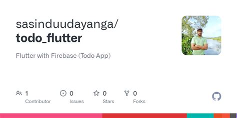 GitHub Sasinduudayanga Todo Flutter Flutter With Firebase Todo App