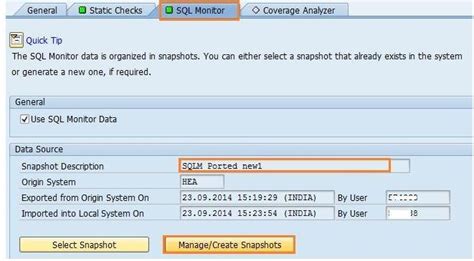 SAP HANA Central ABAP On HANA Optimization Step By Step Remediation