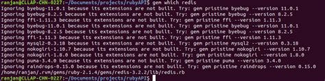 Rubygems Syntax And Various Commands Of Rubygems