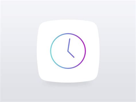 Ios 7 Clock Icon Icon Design App Icon Design App Icon