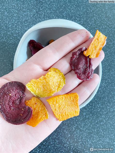 Овощи сушёные ВкусВилл / Избёнка Хрустящие снеки из картофеля, свеклы и ...