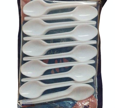 Pp Disposable Spoon At Rs 125pack Disposable Plastic Spoon In
