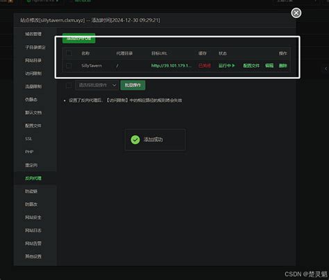 [linux]从零开始的nginx反向代理配置及运用教程 sillytavern反向代理 csdn博客