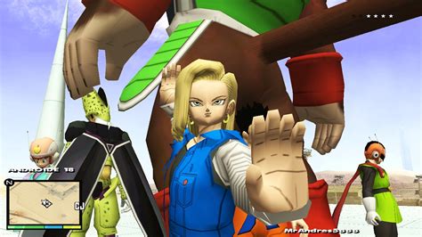 Skin Androide 18 Dragon Ball Budokai