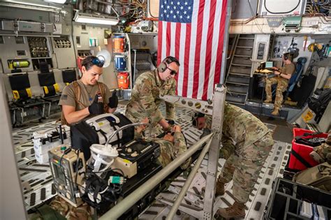 Airborne Allies Reserve Citizen Airmen Sharpen In Flight Medical
