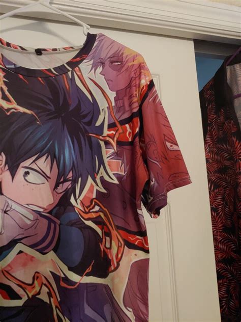 Anime Himiko Toga Izuku Midoriya Print Tee Tops Unise Gem