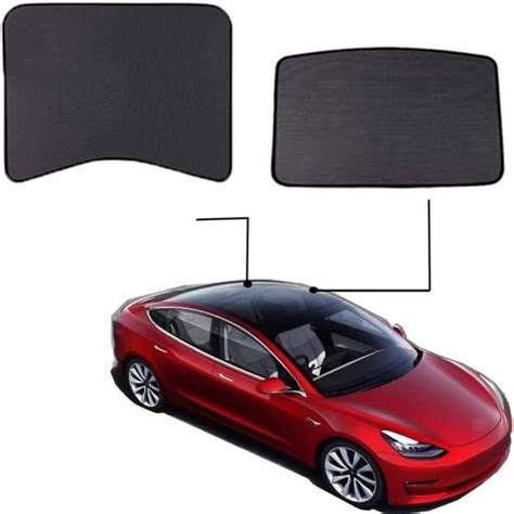 Model 3 Fenêtre De La Voiture Toit Ouvrant Ombre Pare Soleil Pliable