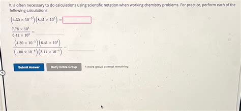 It Is Often Necessary To Do Calculations Using