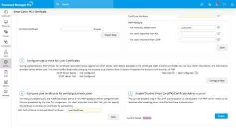 Smart Card Authentication